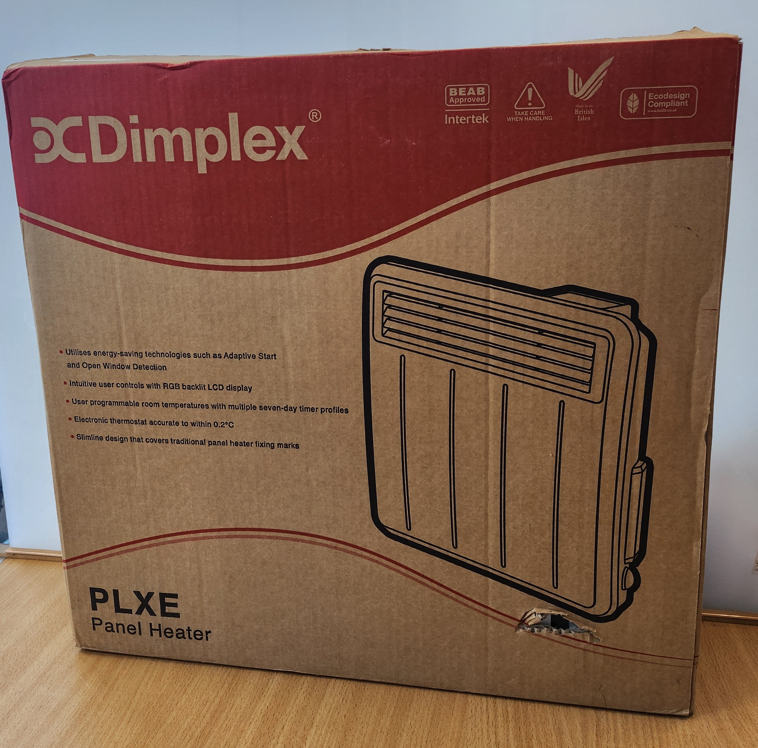 Like New Dimplex Dimplex PLXE 500W Electric Panel Heater - Own4Less